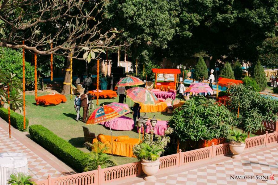 Cross Cultural Yet Traditional Indian Wedding At Chomu Palace Jaipur