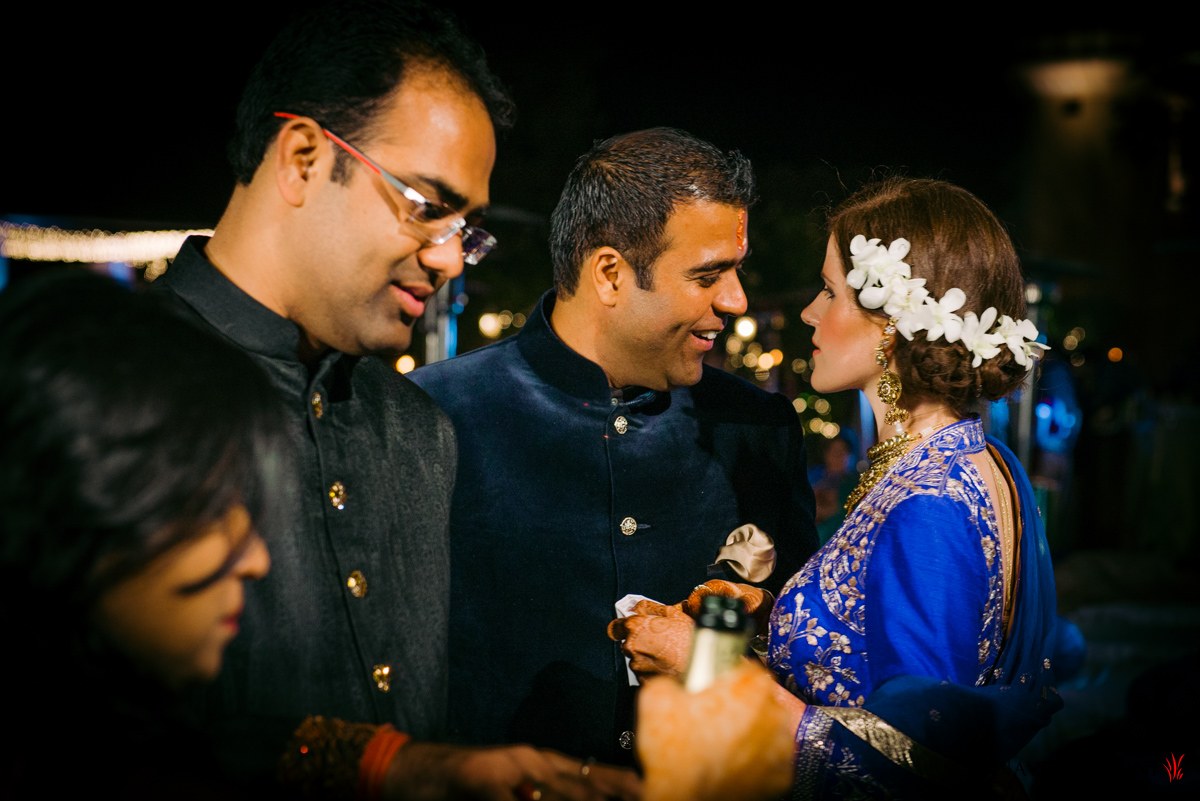 Cross Cultural Yet Traditional Indian Wedding At Chomu Palace Jaipur